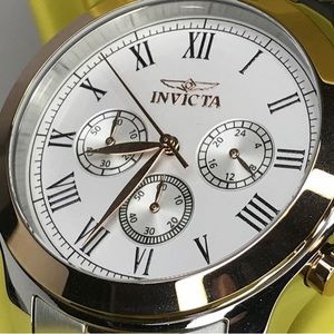 Invicta | Accessories | Nwt Gorgeous Invicta Specialty Watch Crisp ...